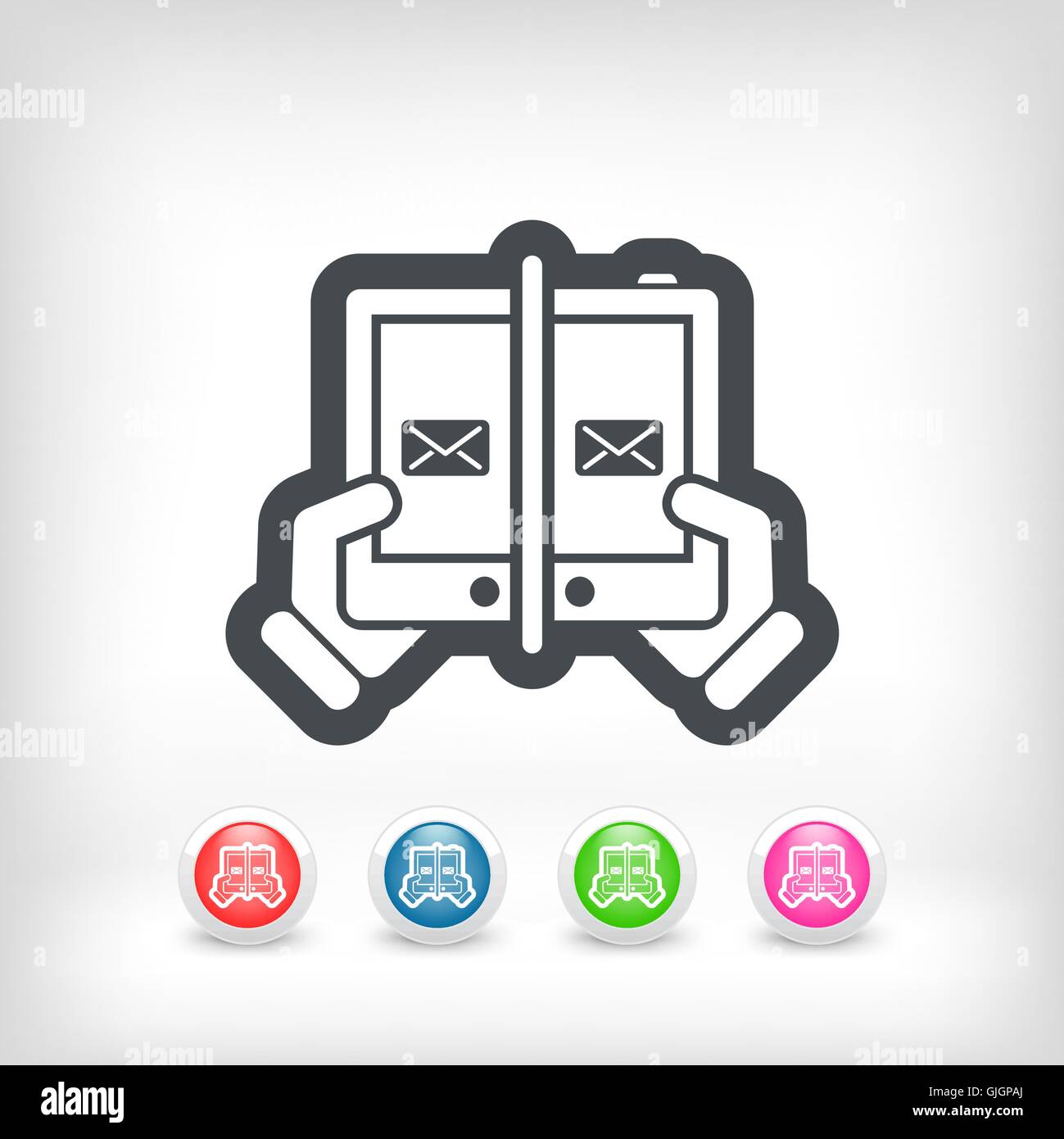 Web message icon Stock Vector Image & Art - Alamy