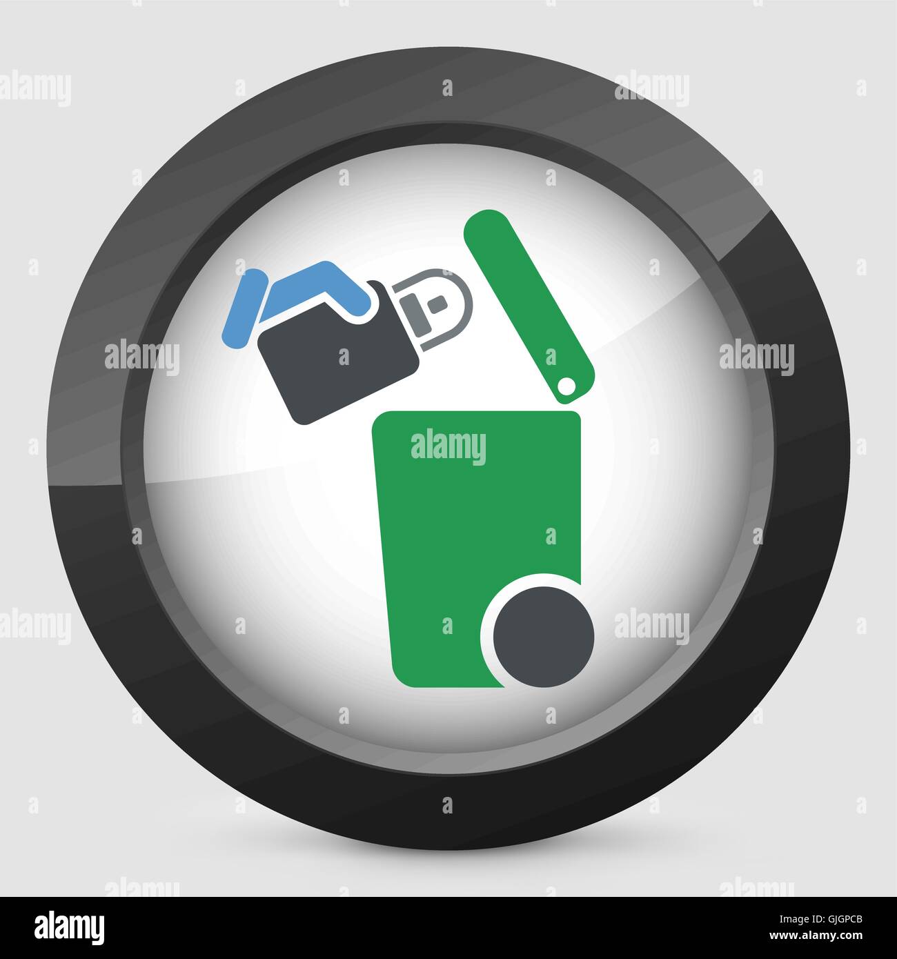 Separate waste collection icon Stock Vector Image & Art - Alamy