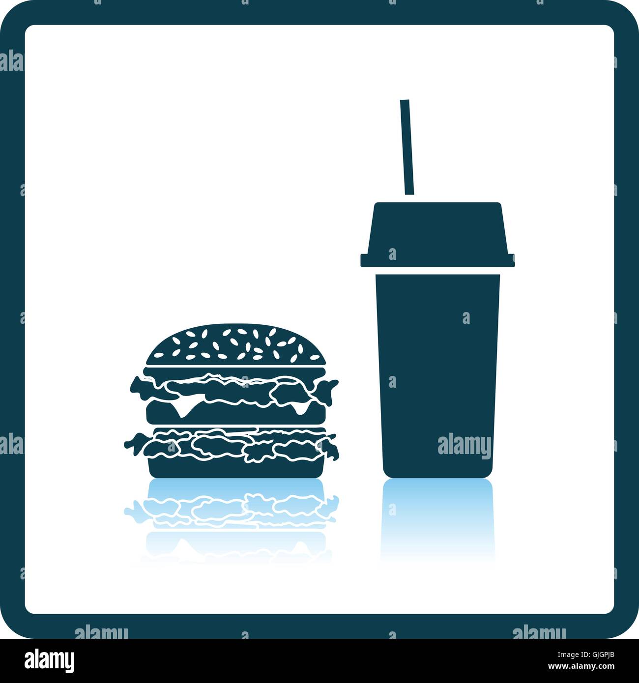 Snack station Stock Vector Images - Alamy