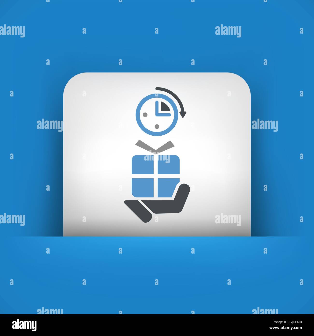 Deliver gift Stock Vector Images - Alamy