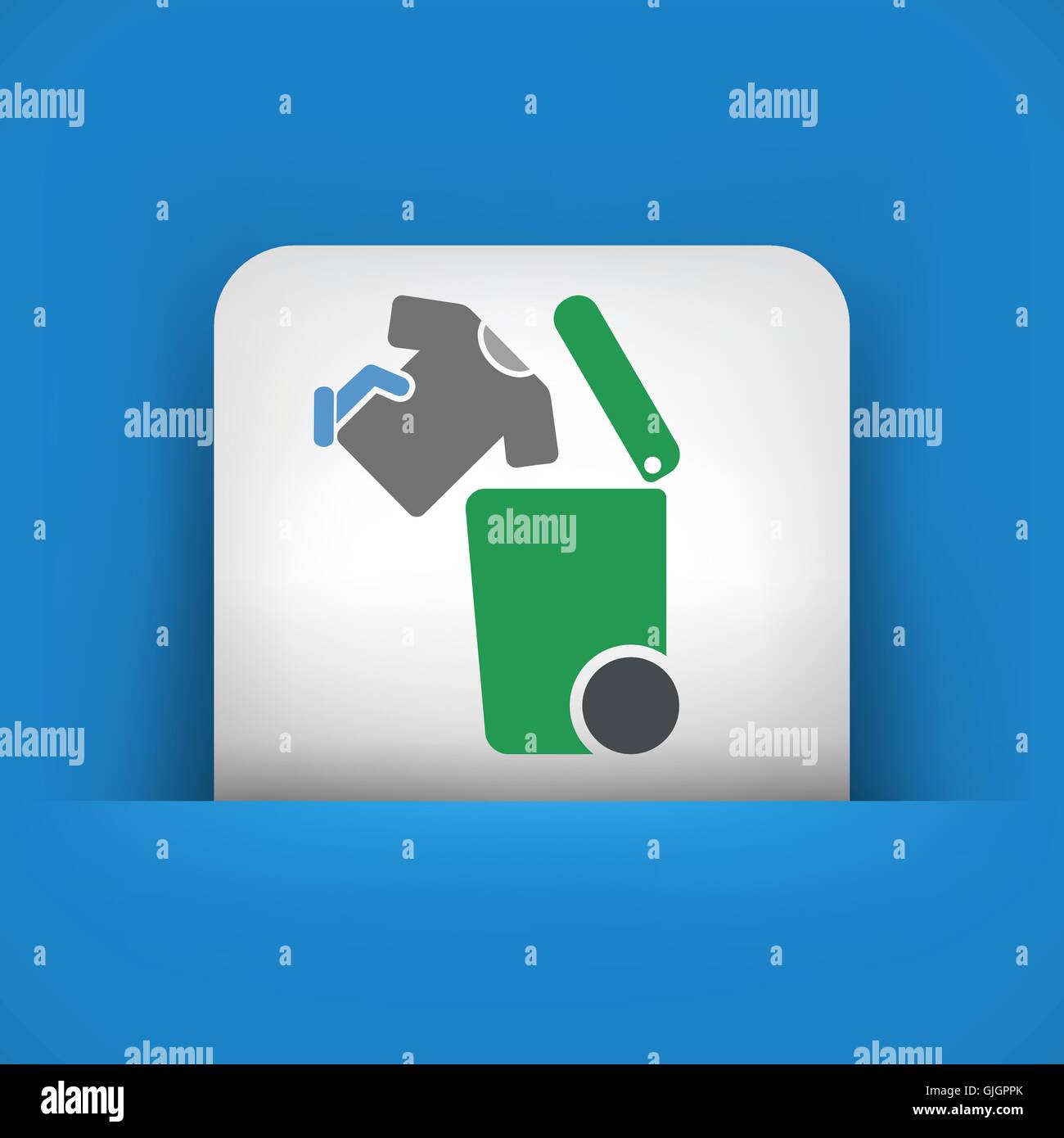 Separate waste collection icon Stock Vector Image & Art - Alamy