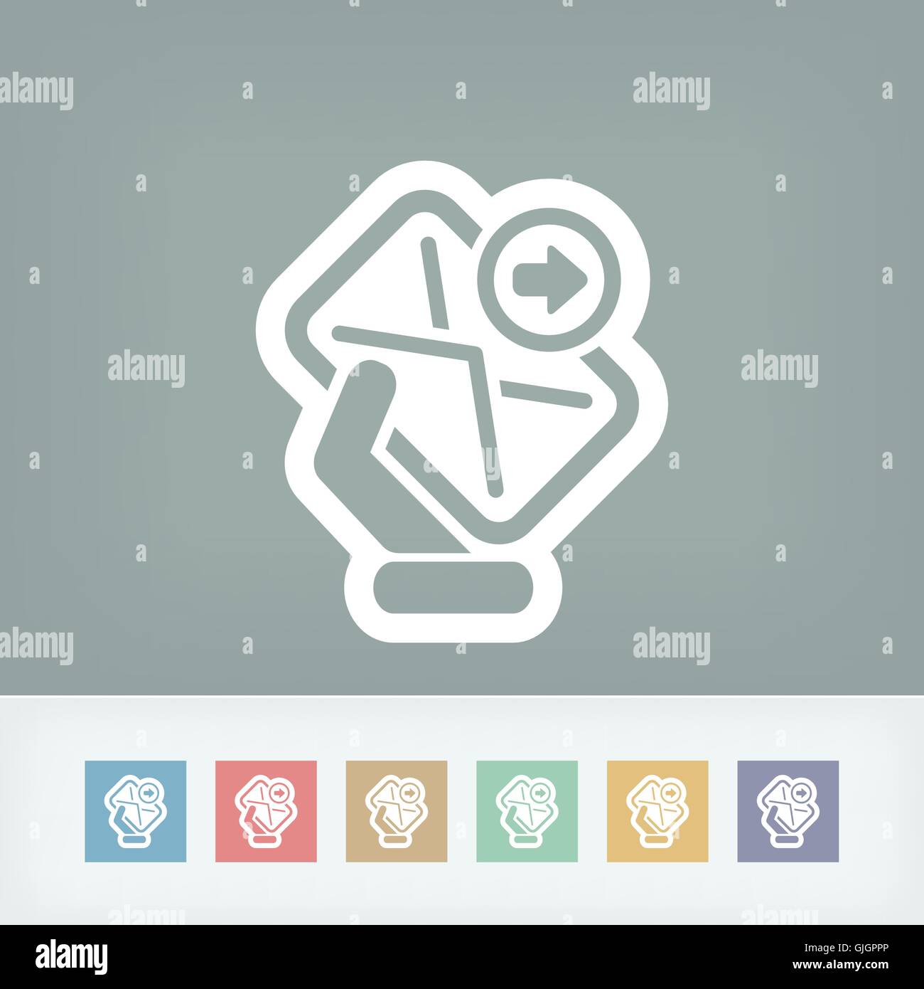 Us postal service mail Stock Vector Images - Alamy