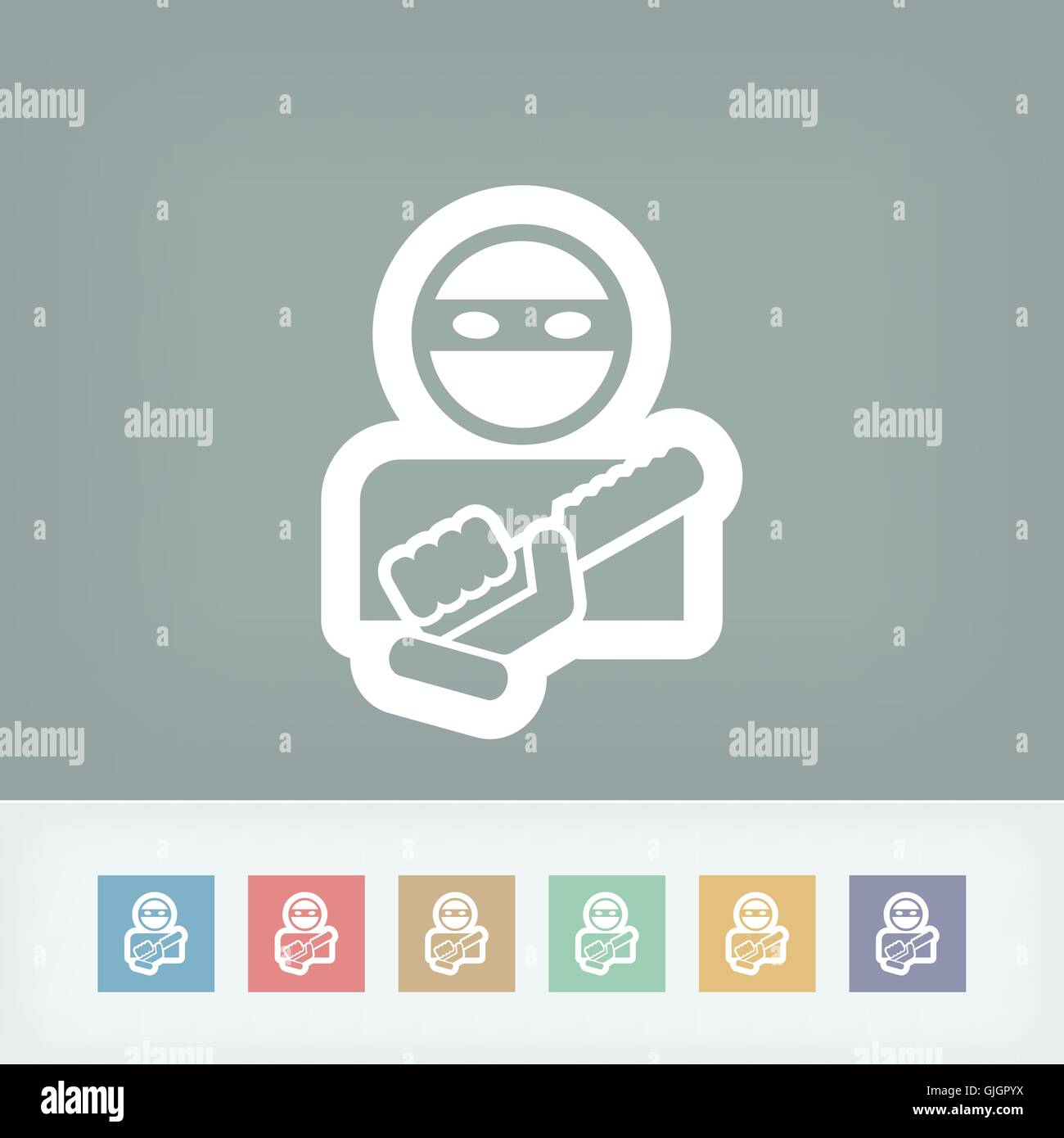 Armed bandit icon Stock Vector Image & Art - Alamy