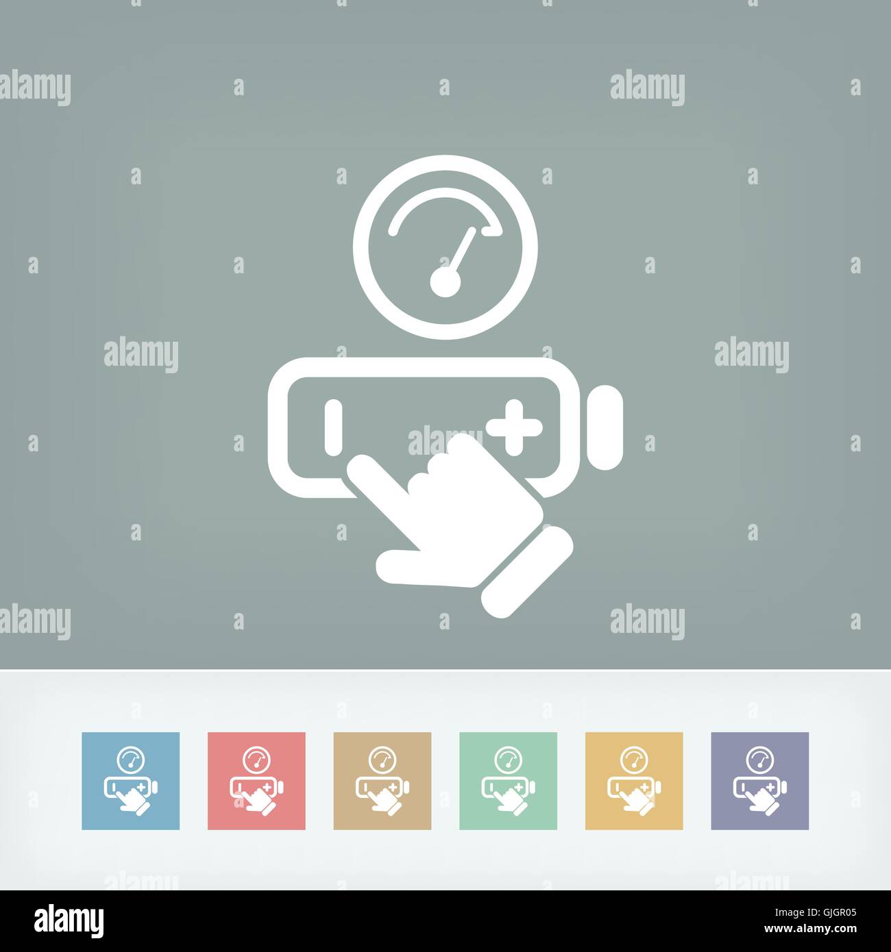 Battery level icon Stock Vector Image & Art - Alamy