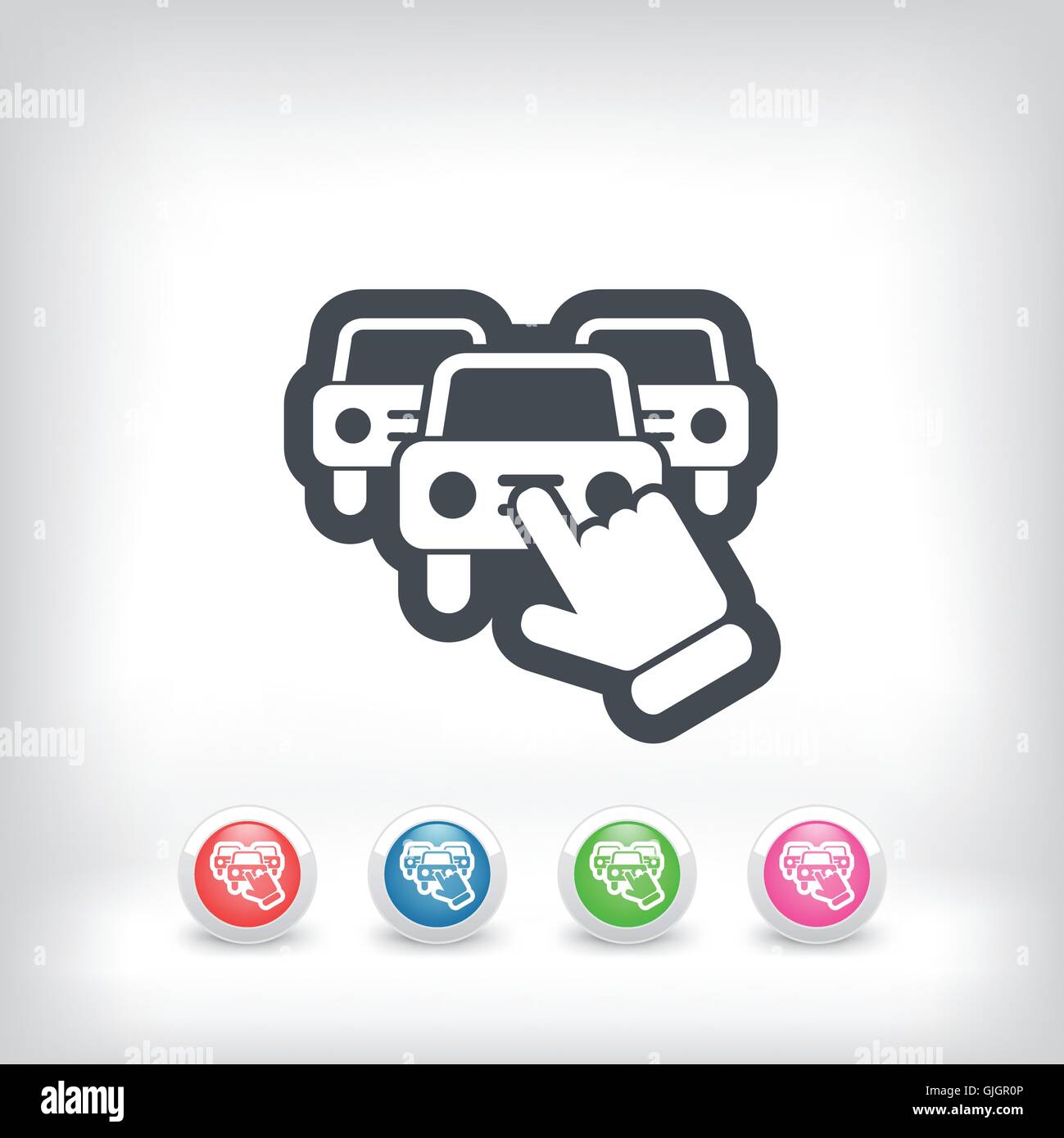 Car selection icon Stock Vector Image & Art - Alamy