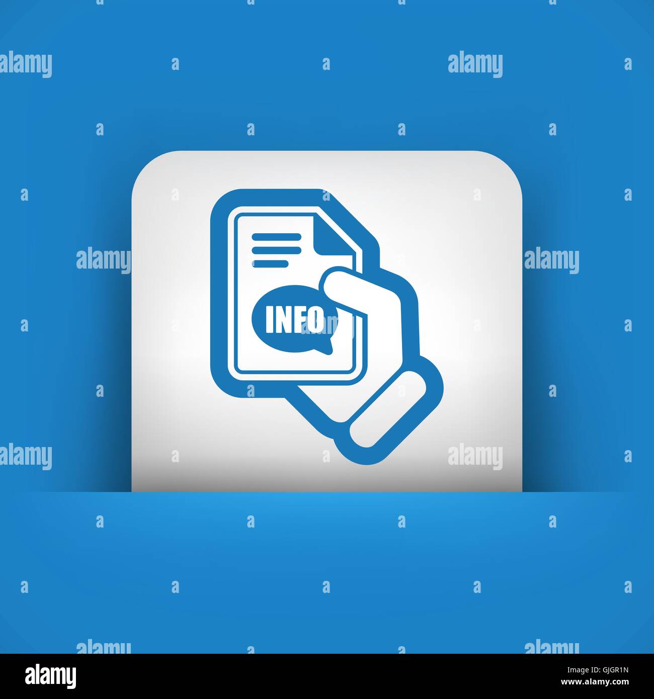 Info button icon Stock Vector Image & Art - Alamy