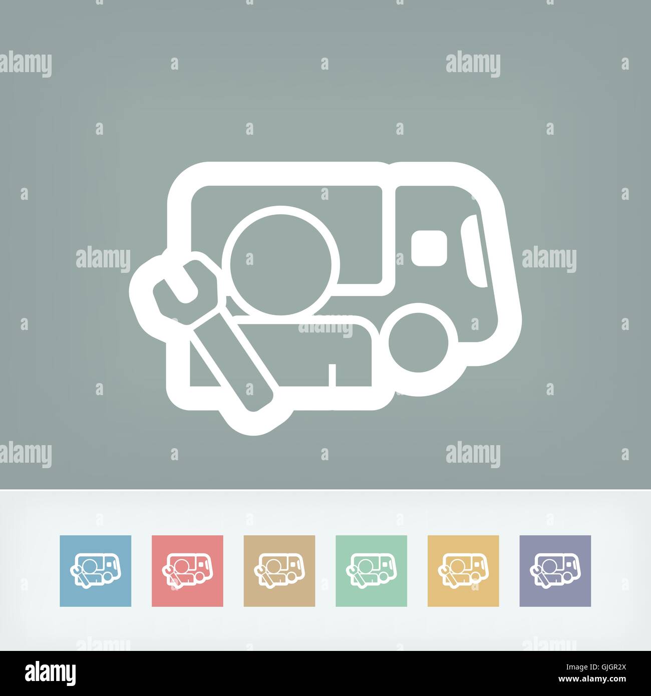 Service roadside Stock Vector Images - Alamy
