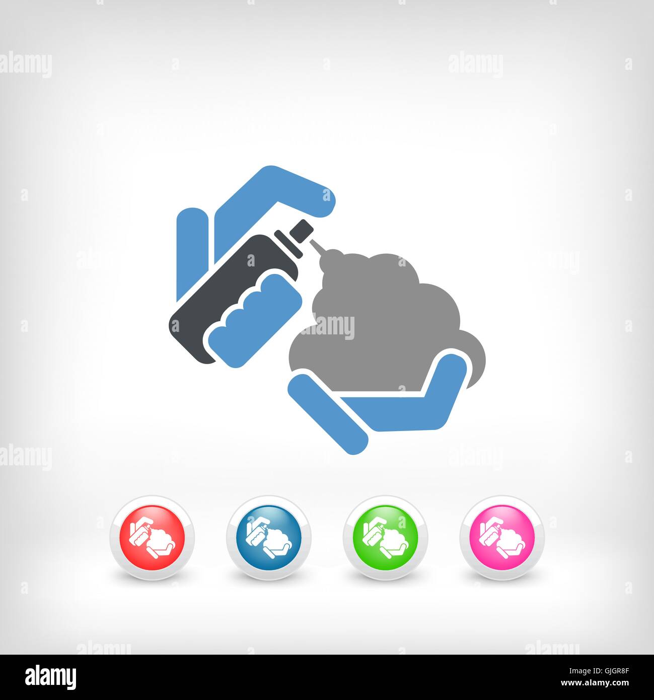 Foam cap Stock Vector Images - Alamy