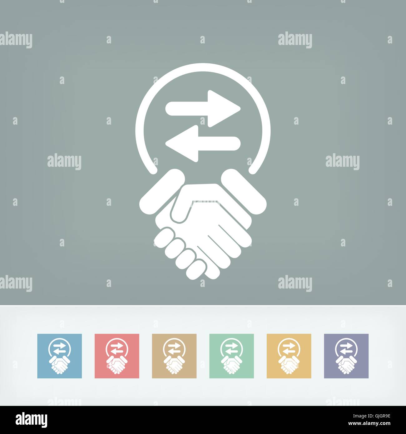 Strategic cooperation agreement Stock Vector Images - Alamy