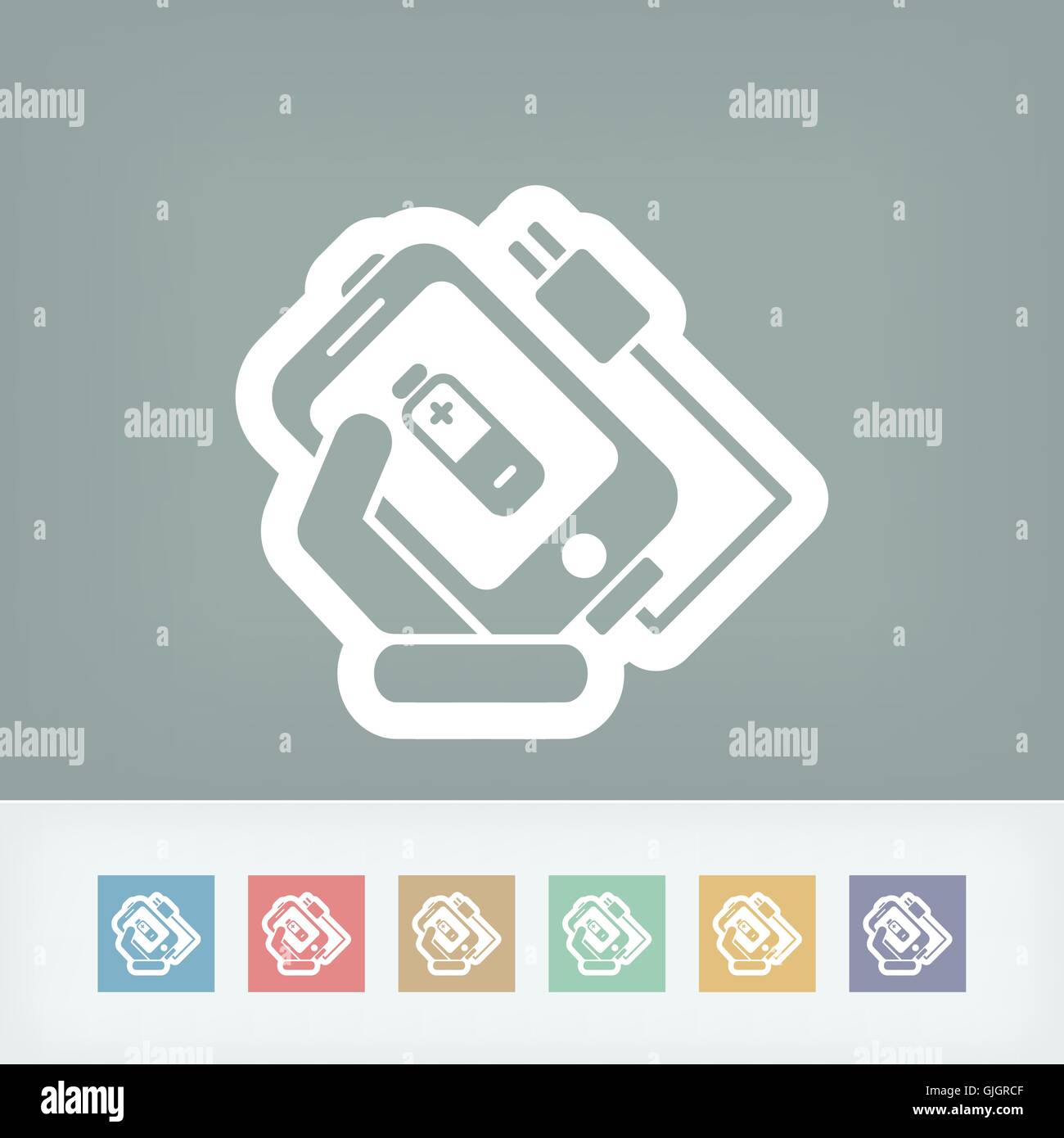Phone charging cable Stock Vector Images - Alamy
