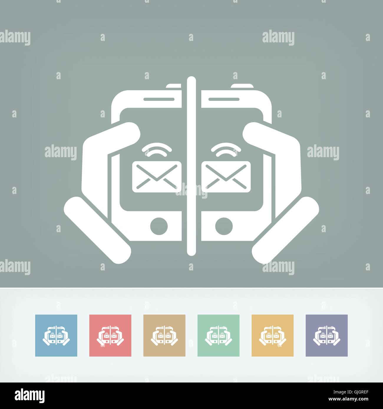 Web message icon Stock Vector Image & Art - Alamy