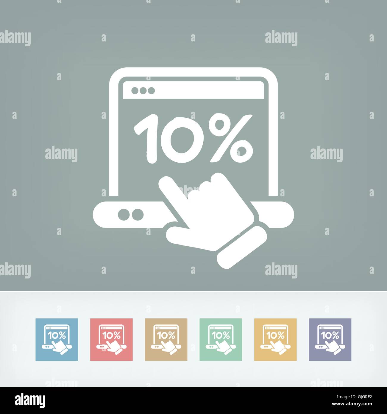 Discount label icon Stock Vector Image & Art - Alamy