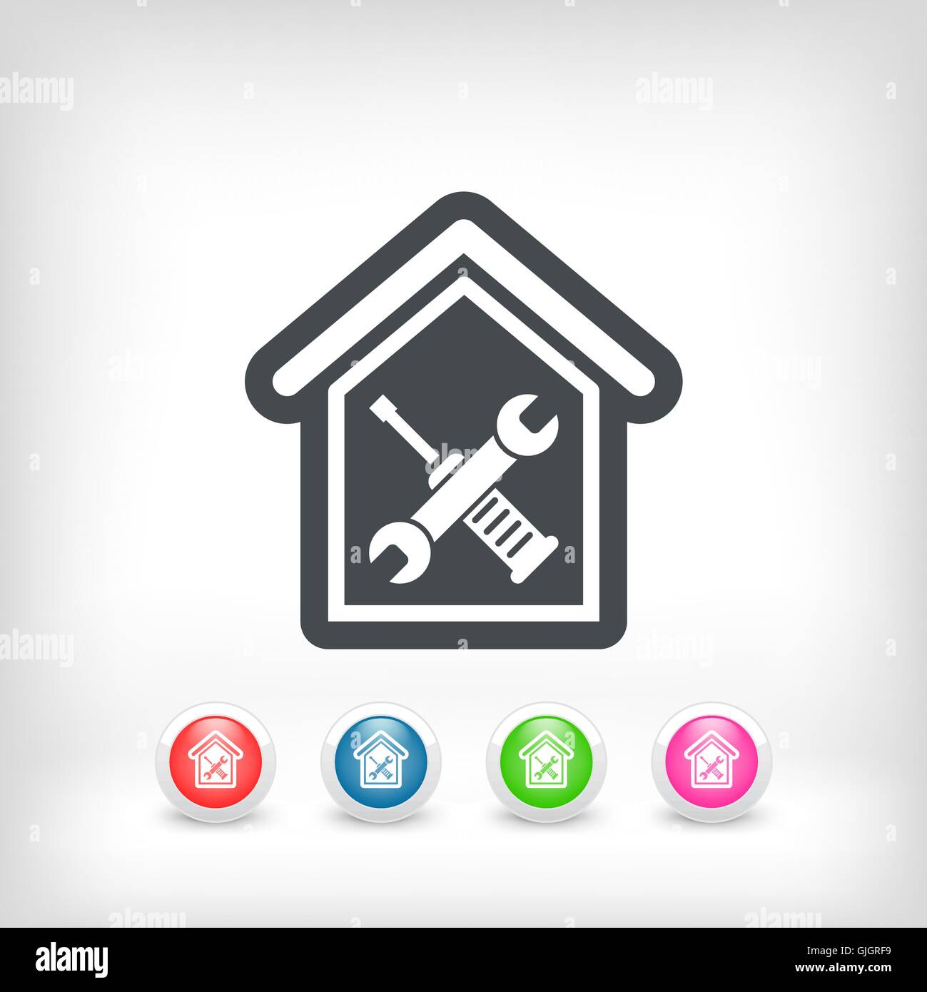 Home repair icon Stock Vector Image & Art - Alamy