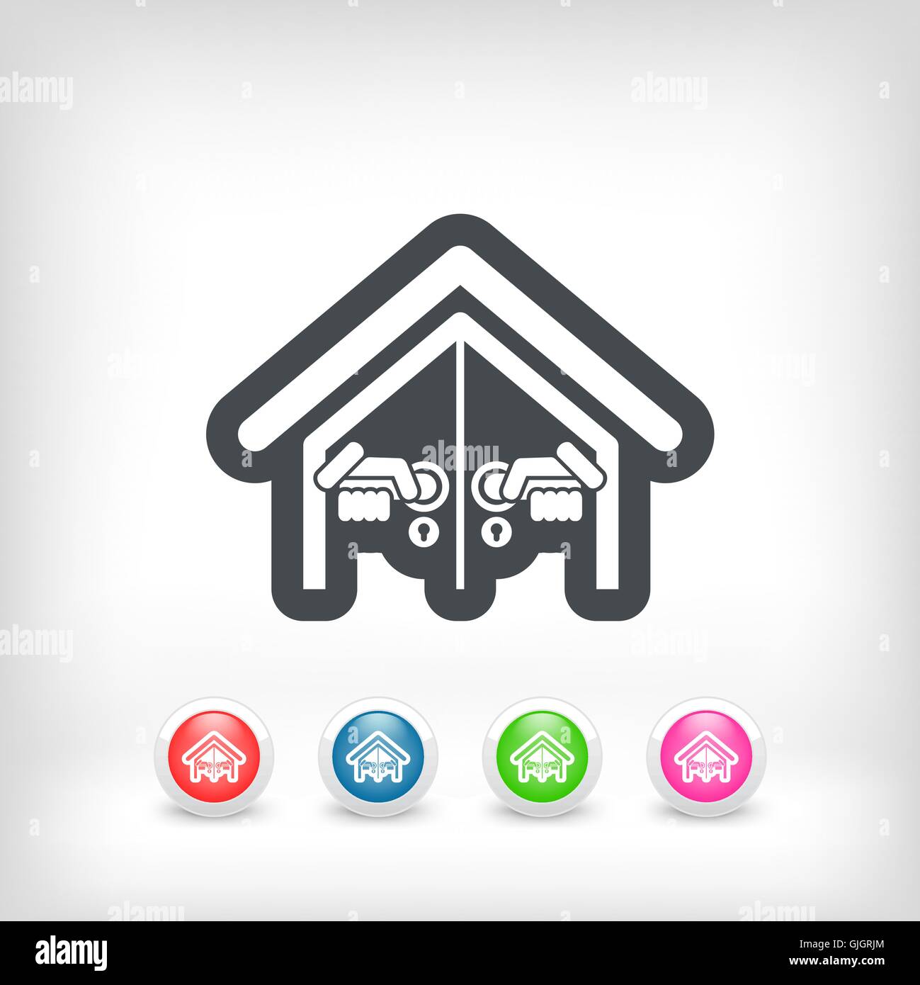 Door house opening Stock Vector Image & Art - Alamy
