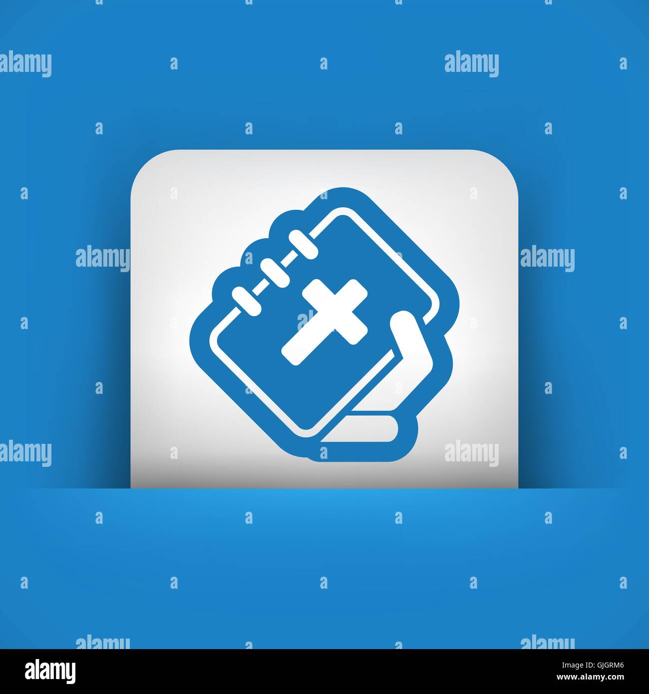 Bible icon Stock Vector Images - Alamy