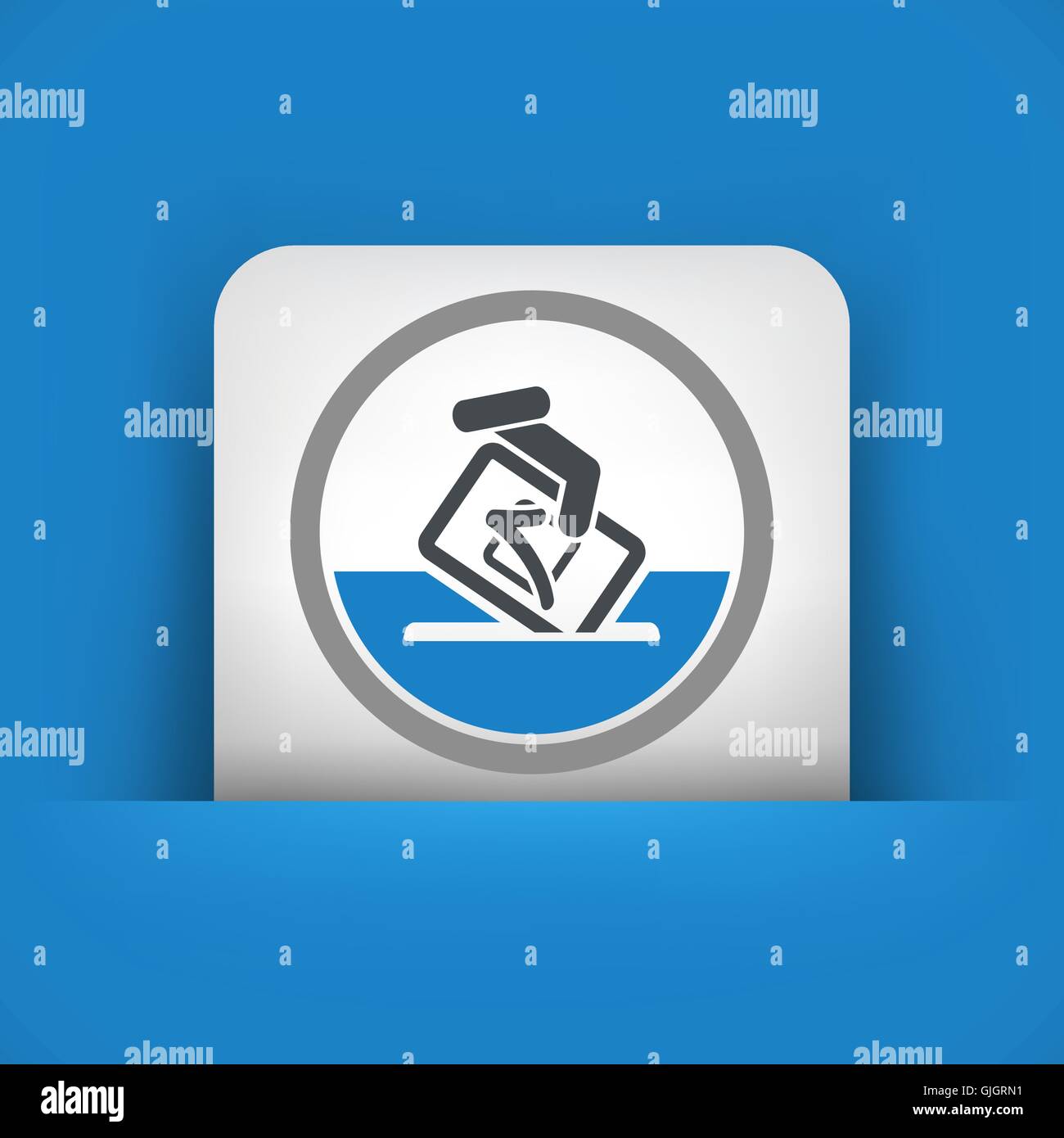 Vote symbol icon Stock Vector Image & Art - Alamy