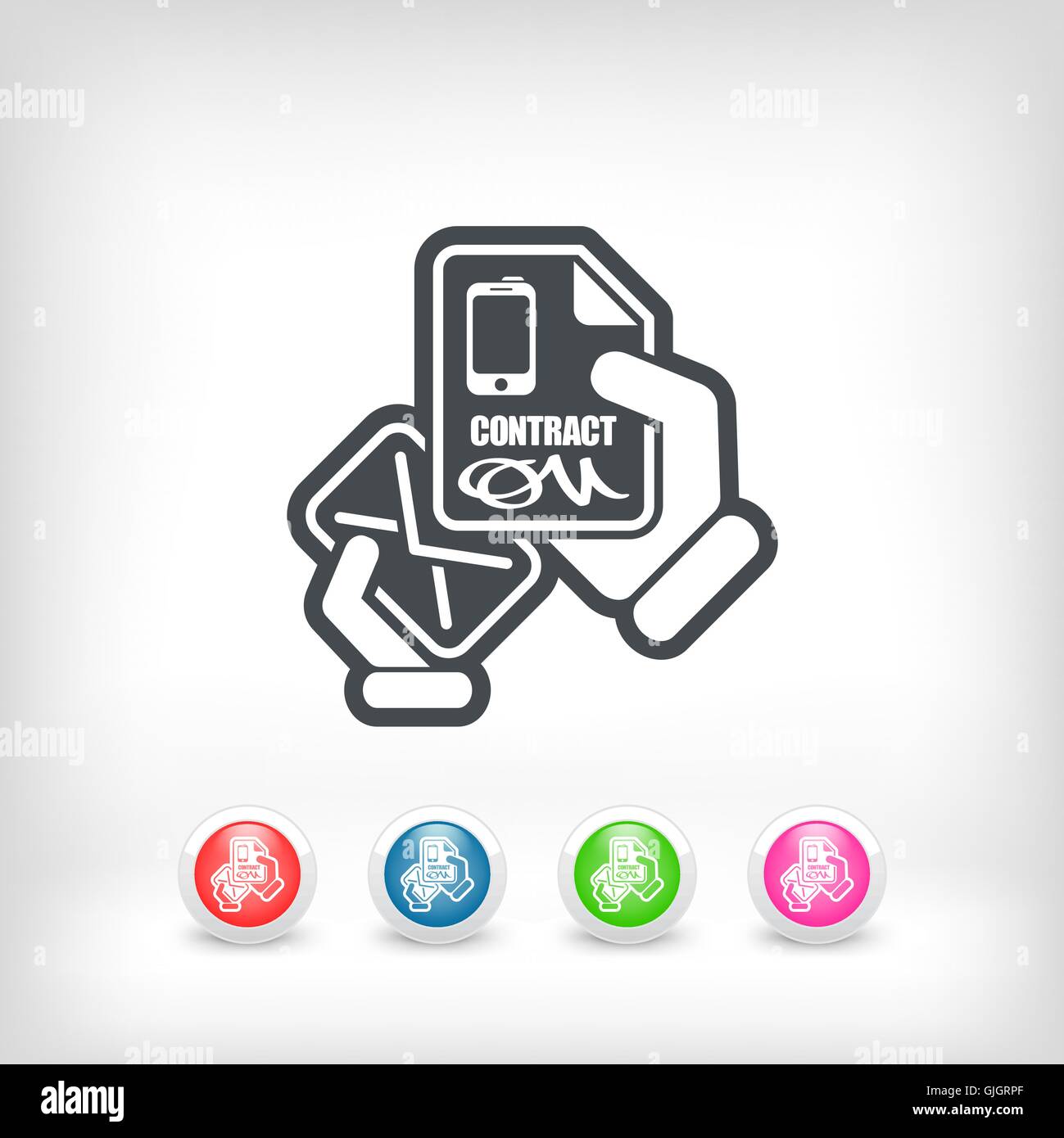 Contraction Stock Vector Images - Alamy