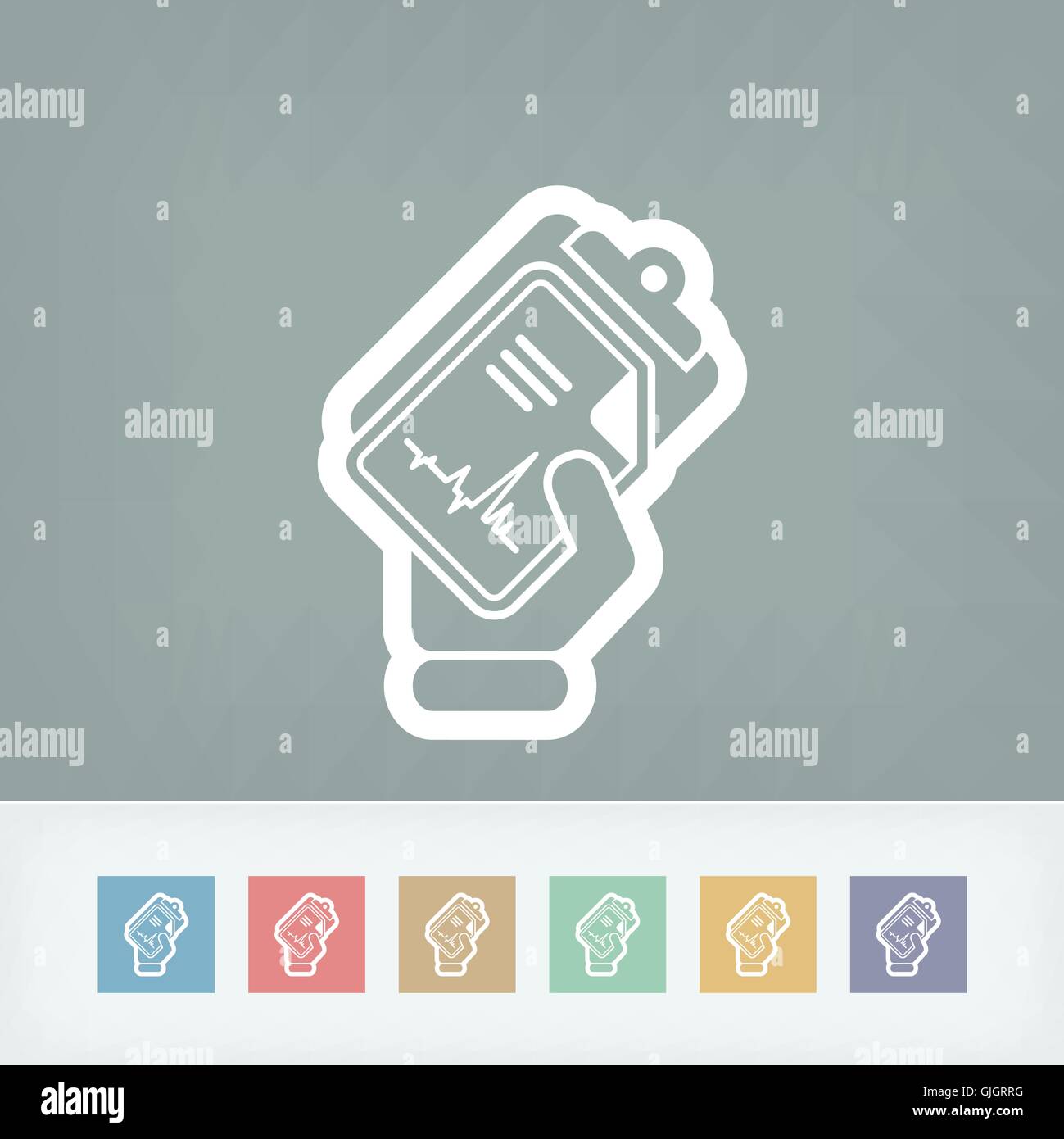 Hand examination Stock Vector Images - Alamy