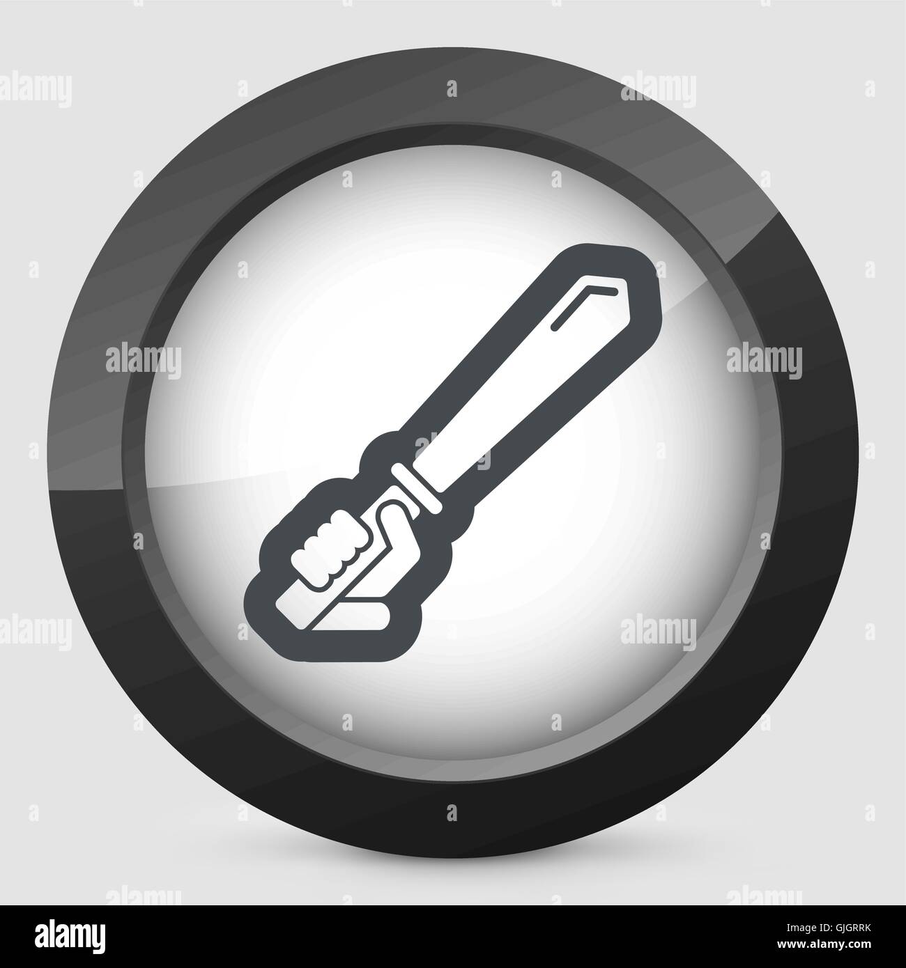 Hand sword symbol Stock Vector Images - Alamy