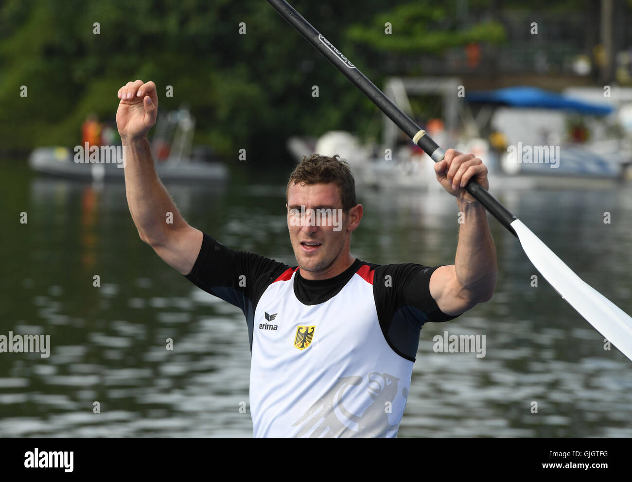 Rio de Janeiro, Brazil. 16th Aug, 2016. Sebastian Brendel of Germany ...