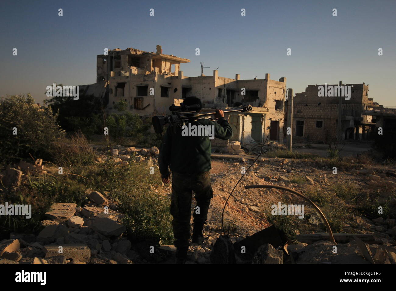 Aleppo, Syria. 16th Aug, 2016. The rebels have recaptured positions ...