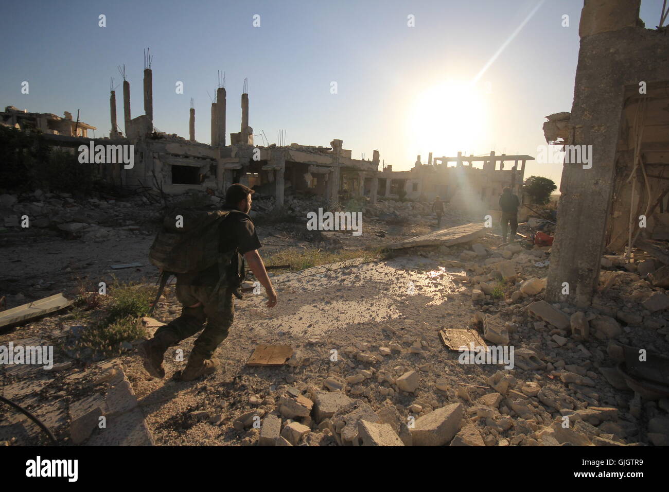 Aleppo, Syria. 16th Aug, 2016. The rebels have recaptured positions ...