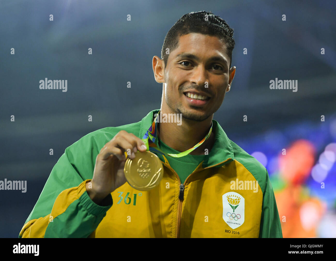 Rio de Janeiro, Brazil. 15th August, 2016. Wayde van Niekerk of South ...