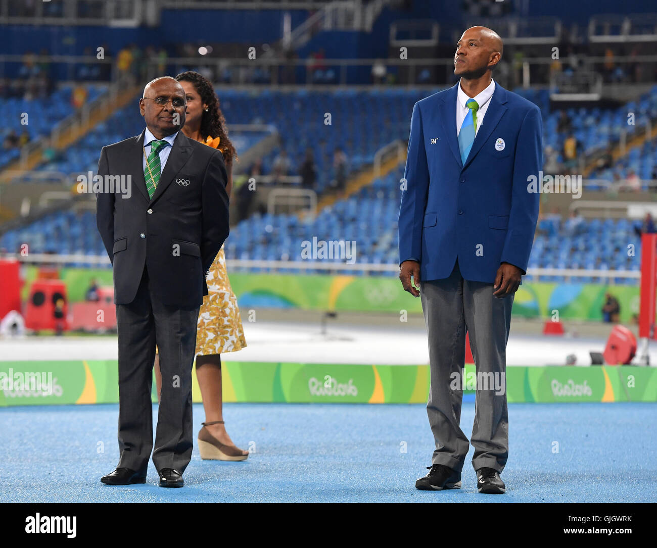 Rio de Janeiro, Brazil. 15th August, 2016. Sam Ramsamy and Frank ...