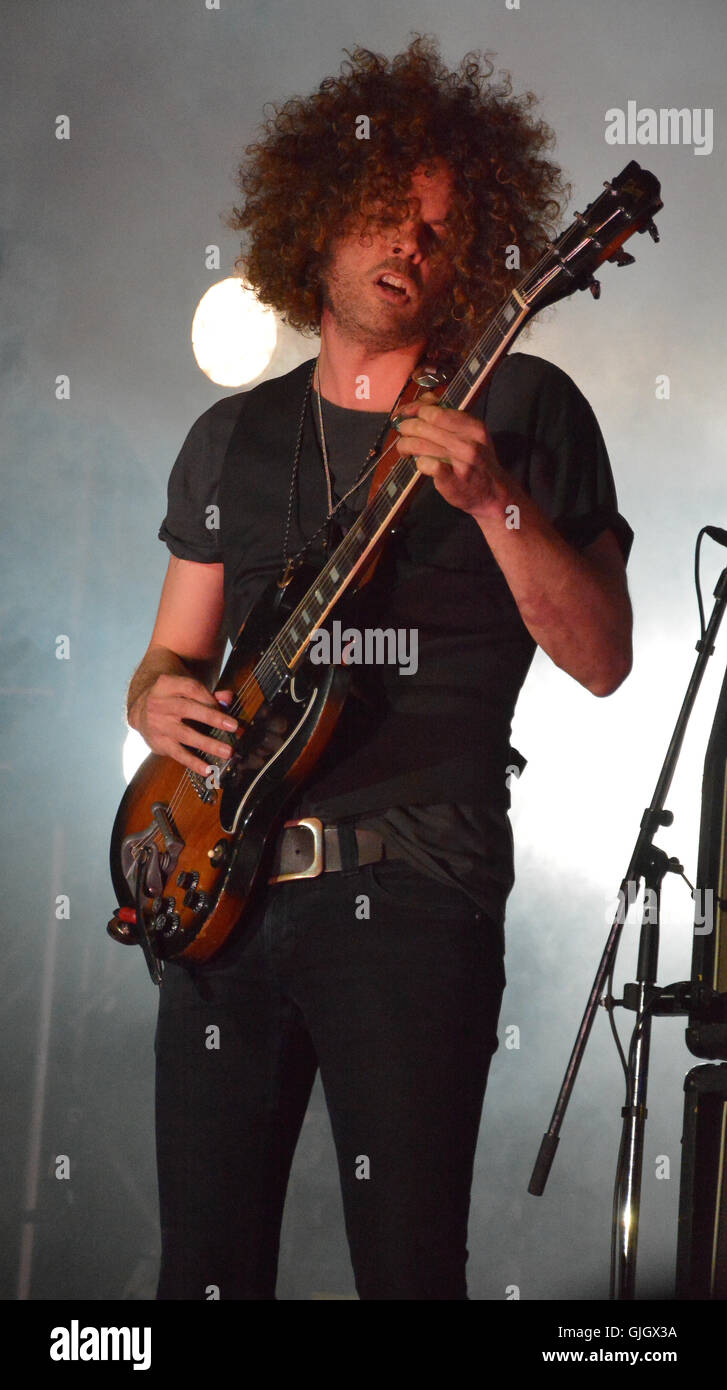 Malmö, Sweden. 15th August 2016. Singer and guitarist Andrew Stockdale ...