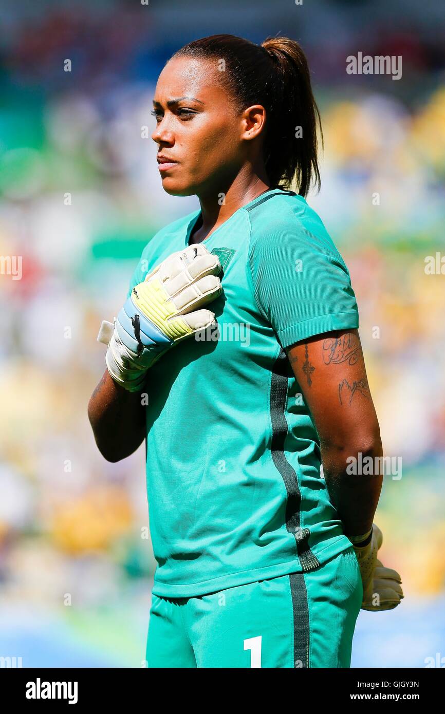 Rio de Janeiro, Brazil. 16th August, 2016. OLYMPICS 2016 FOOTBALL RJ ...