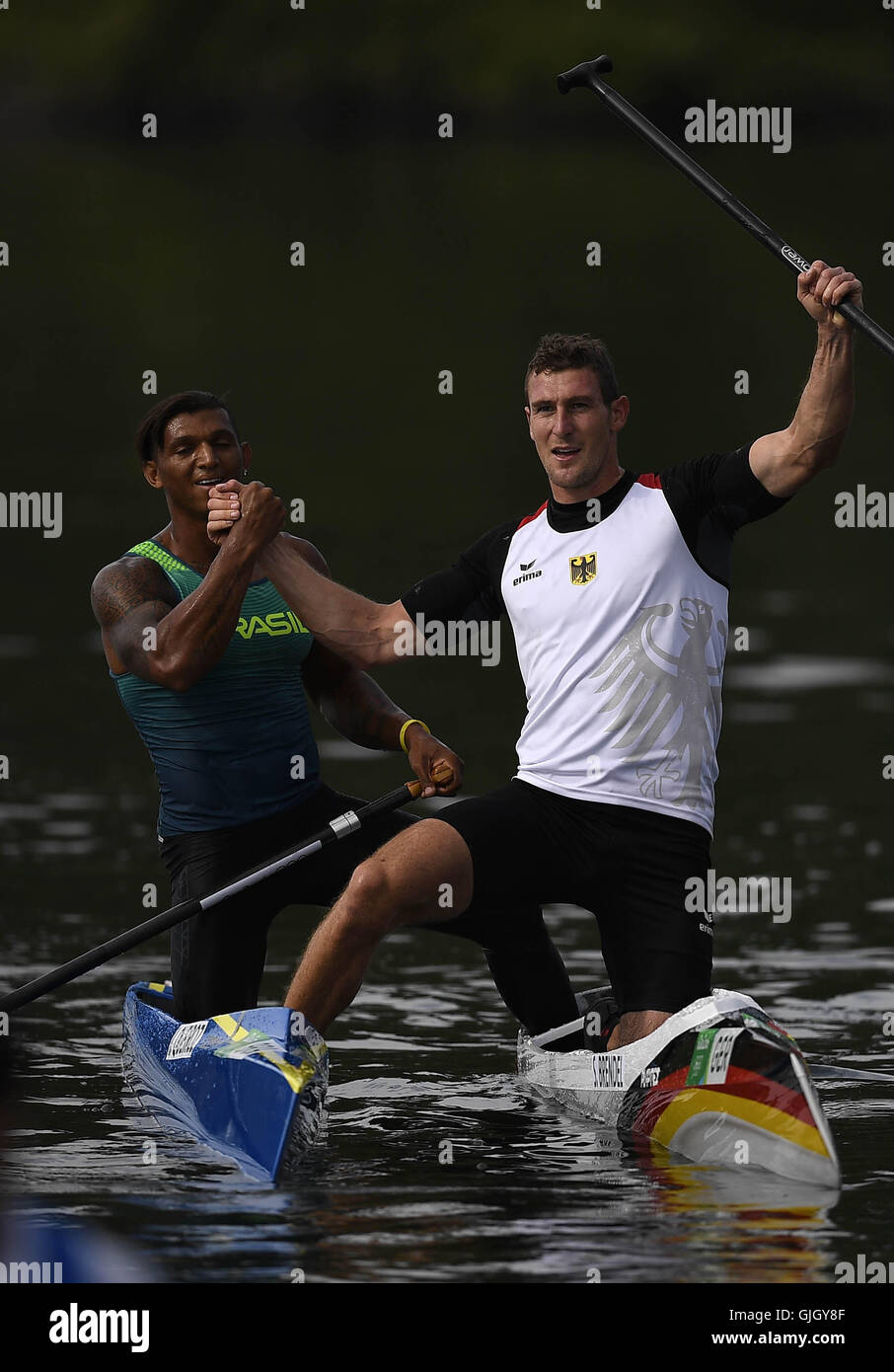 Rio De Janeiro, Brazil. 16th Aug, 2016. Sebastian Brendel of Germany ...