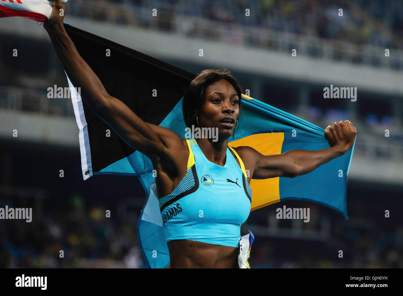 Rio de Janeiro, Brazil. 15th August, 2016. ATHLETICS RIO 2016 OLYMPICS ...