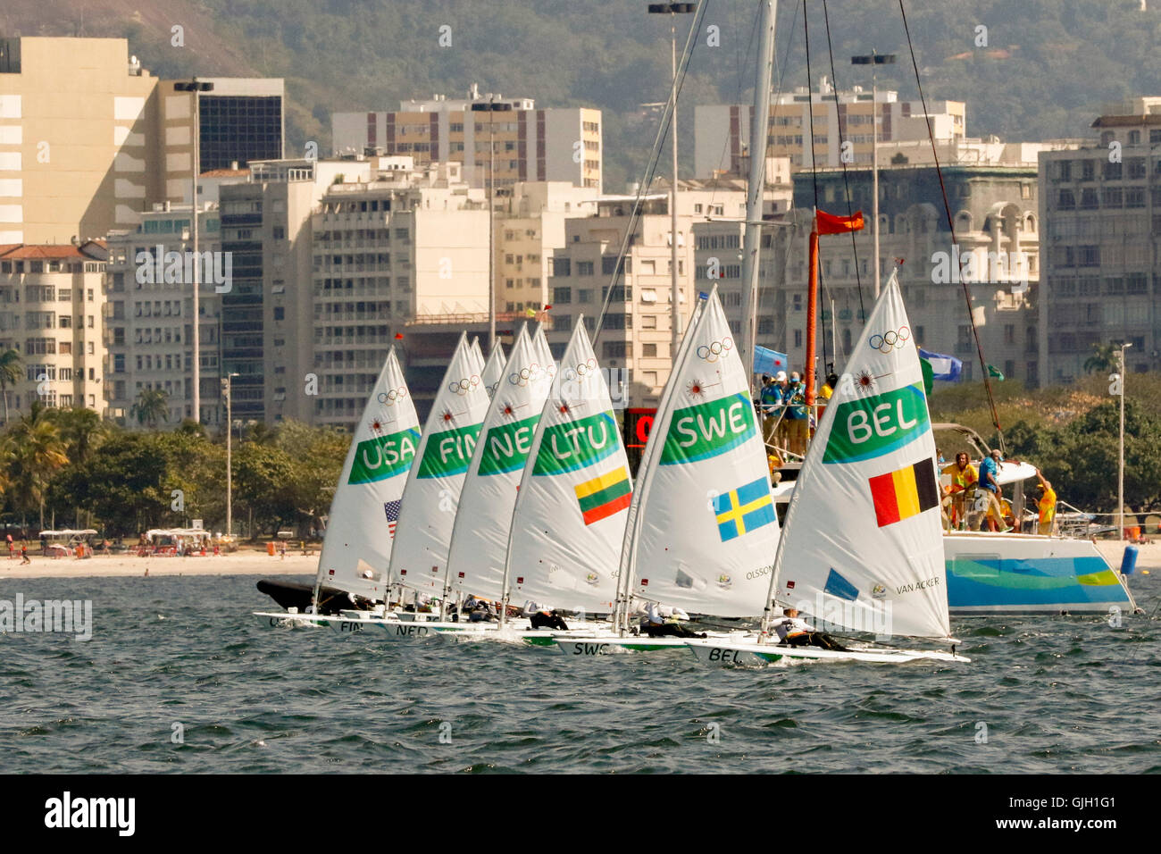 Rio de Janeiro, Brazil. 16th August, 2016. 2016 SAILING OLYMPICS ...
