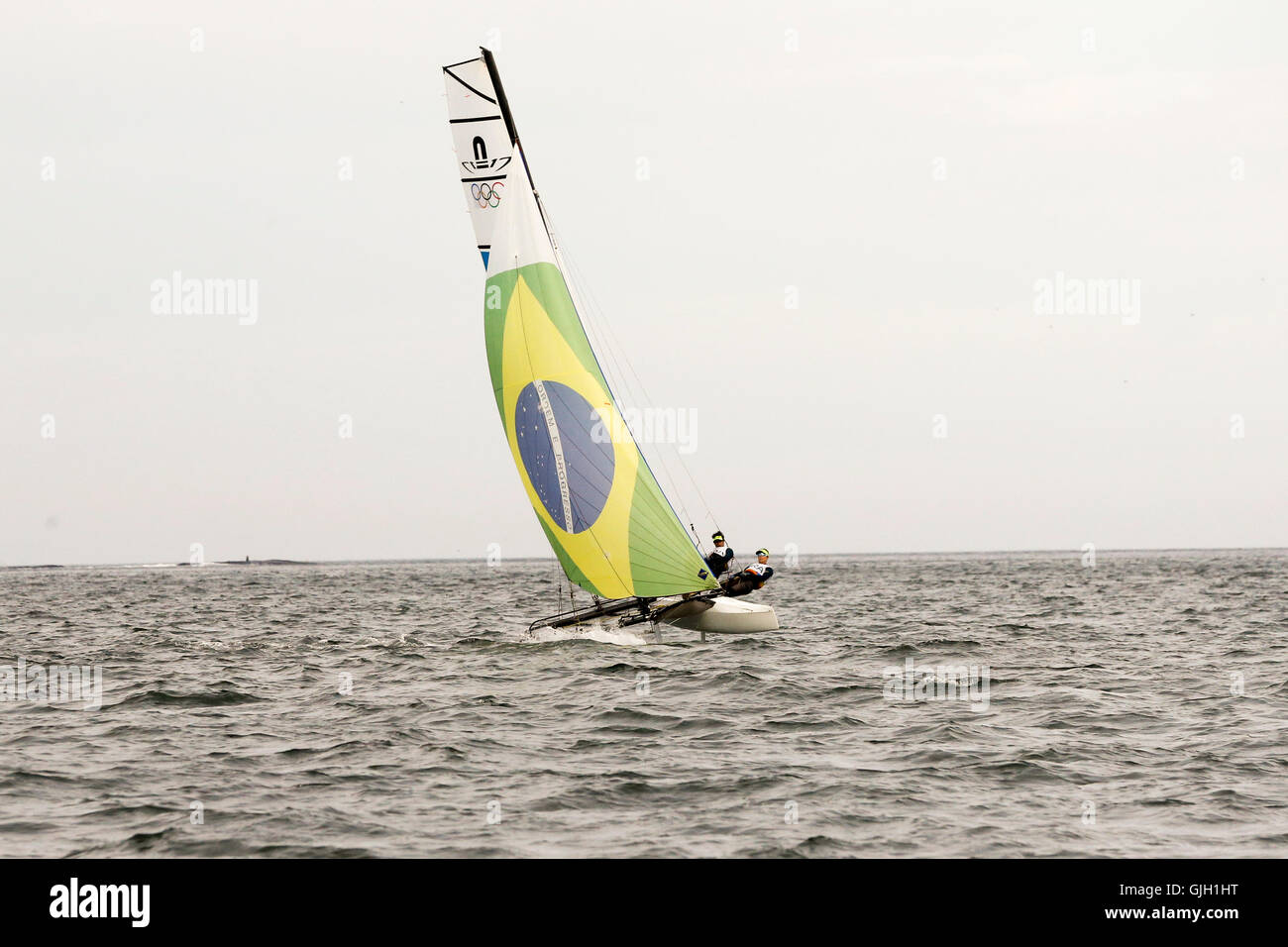 Rio de Janeiro, Brazil. 16th August, 2016. 2016 SAILING OLYMPICS ...