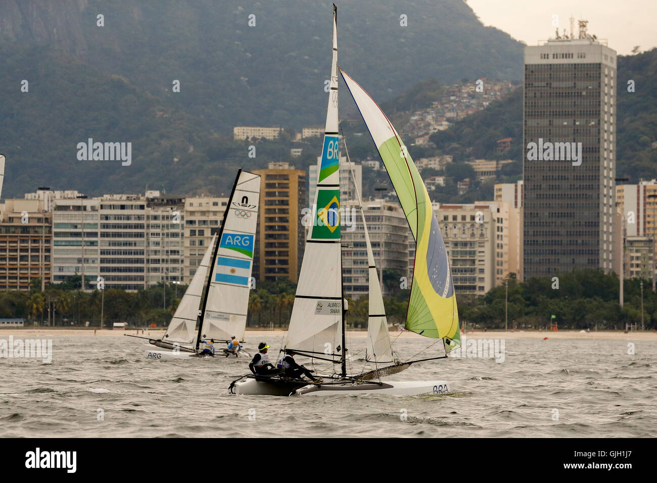 Rio de Janeiro, Brazil. 16th August, 2016. 2016 SAILING OLYMPICS ...