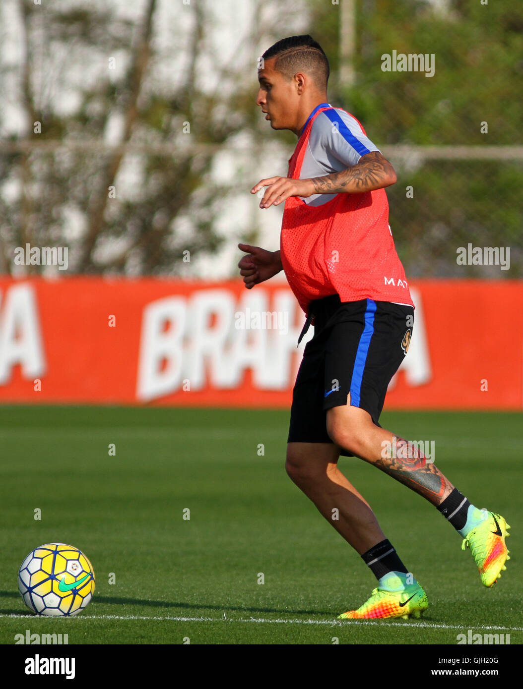 SÃO PAULO, SP - 16.08.2016: TREINO DO CORINTHIANS - William Arana ...