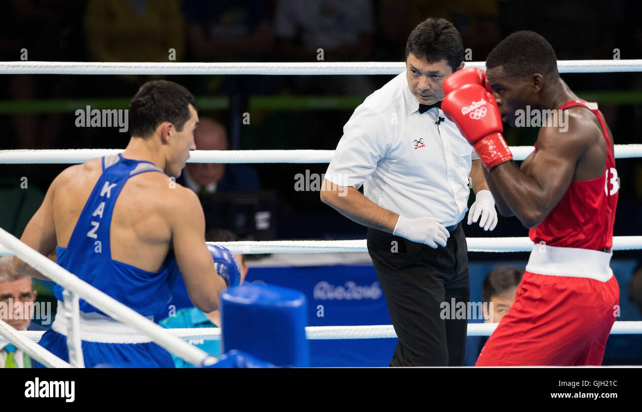 Rio de Janeiro, Brazil. 16th August, 2016. OLYMPICS 2016 BOXING - The ...