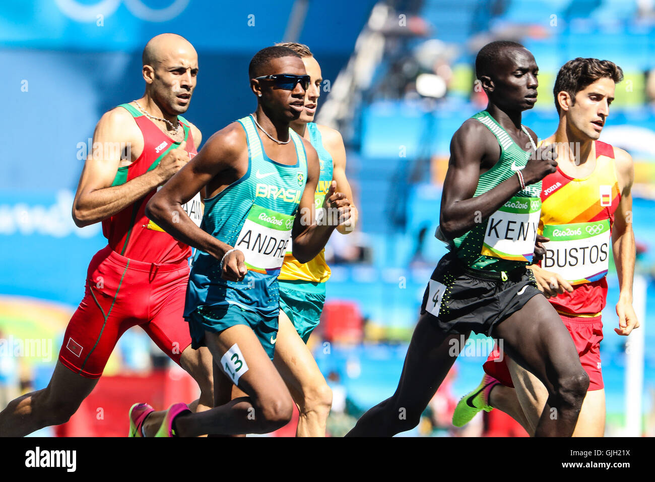 Rio de Janeiro, Brazil. 15th August, 2016. ATHLETICS RIO 2016 OLYMPICS ...