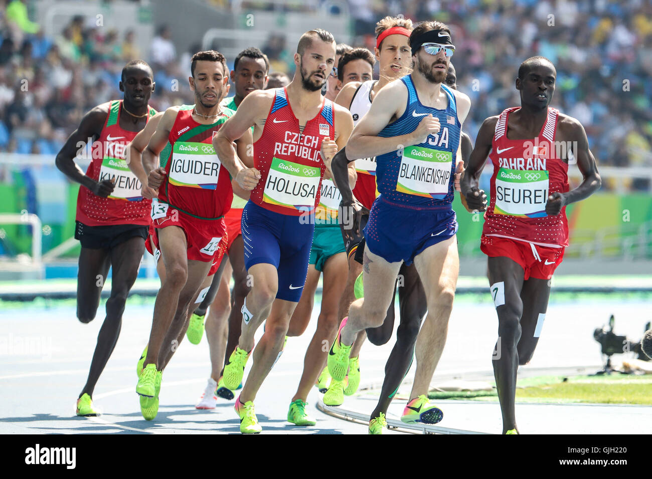 Rio de Janeiro, Brazil. 15th August, 2016. ATHLETICS RIO 2016 OLYMPICS ...