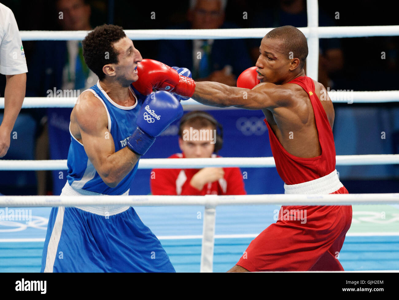 Rio de Janeiro, Brazil. 16th August, 2016. Photo during the final fight ...