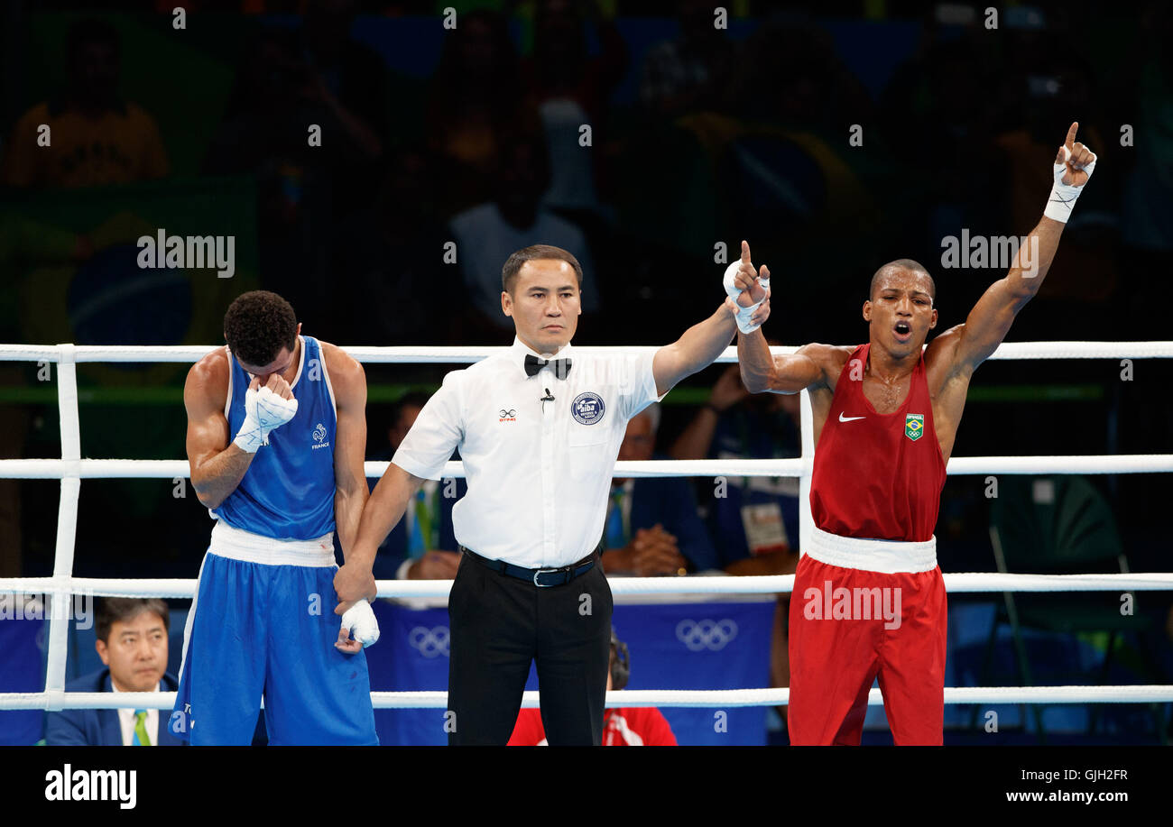Rio de Janeiro, Brazil. 16th August, 2016. Photo during the final fight ...