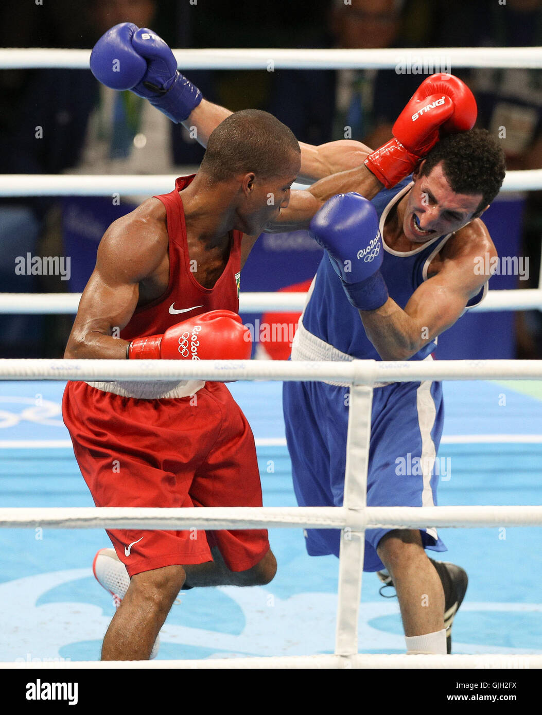 Rio de Janeiro, Brazil. 16th August, 2016. Photo during the final fight ...