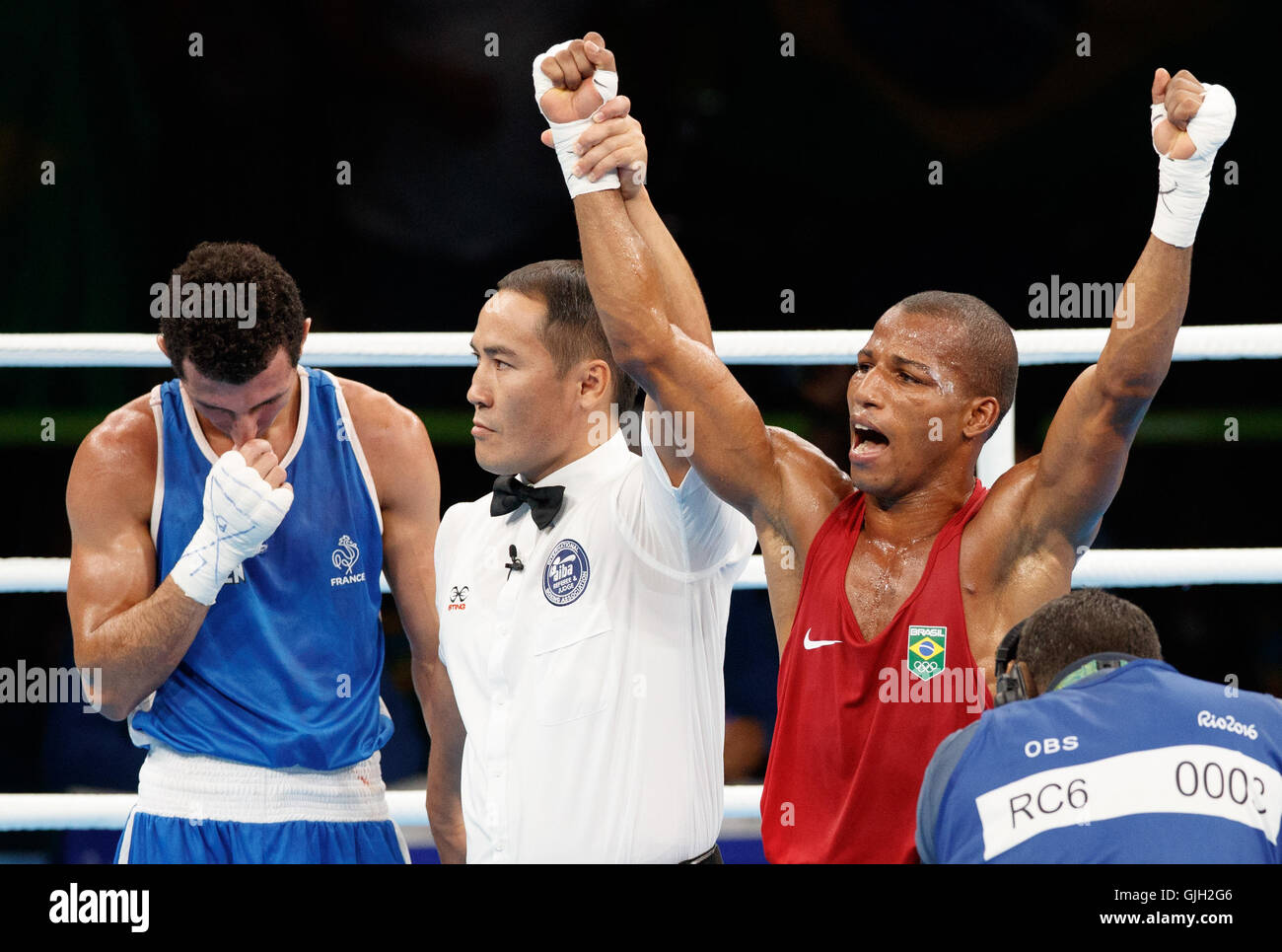 Rio de Janeiro, Brazil. 16th August, 2016. Photo during the final fight ...