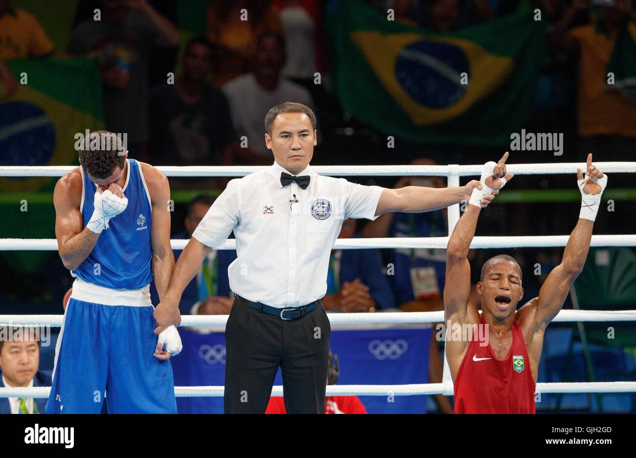 Rio de Janeiro, Brazil. 16th August, 2016. Photo during the final fight ...