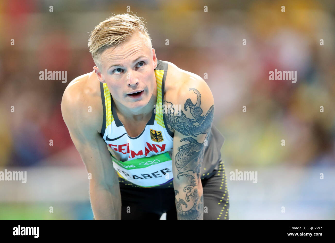 Rio de Janeiro, Brazil. 16th Aug, 2016. Gregor Traber of Germany ...