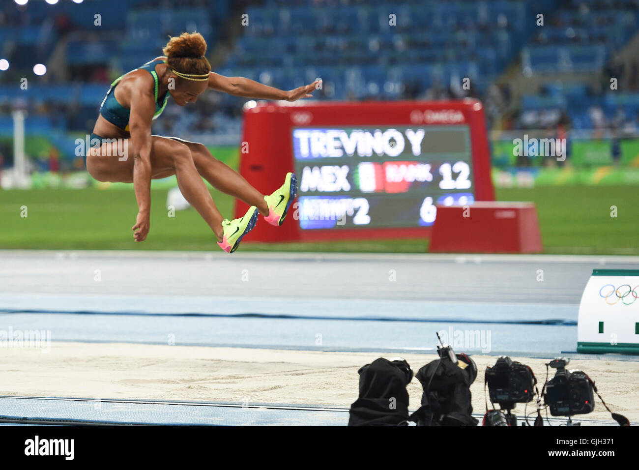 Rio de Janeiro, Brazil. 16th August, 2016. Keila Costa (BRA) in the ...