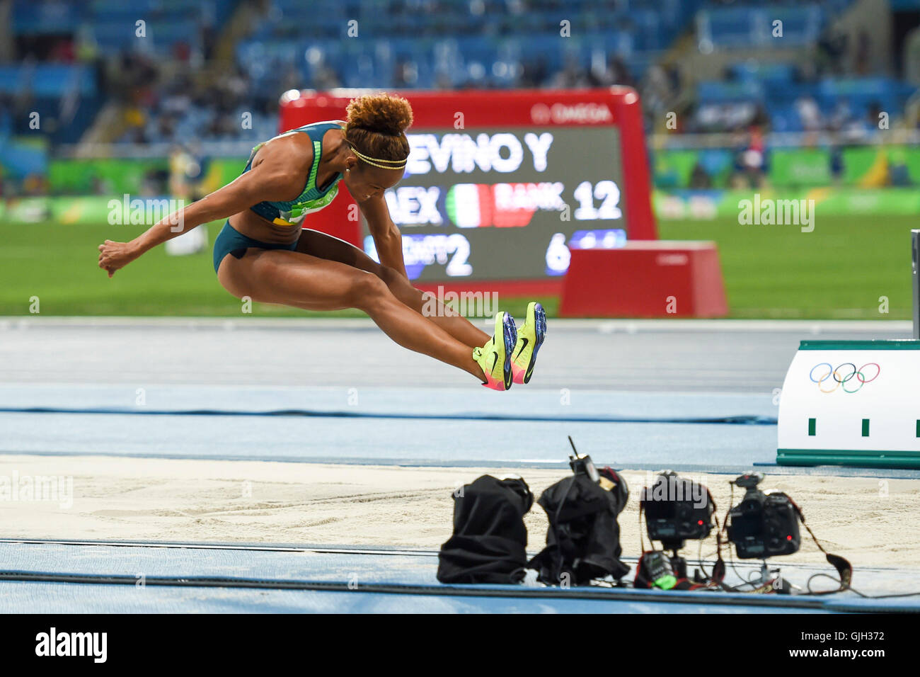 Rio de Janeiro, Brazil. 16th August, 2016. Keila Costa (BRA) in the ...