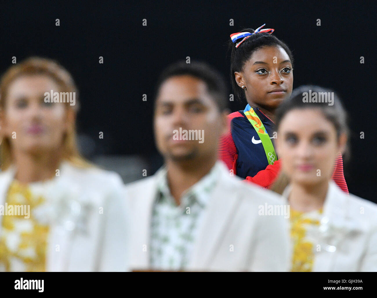 Rio de Janeiro, Brazil. 16th Aug, 2016. Simone Biles of the USA ...