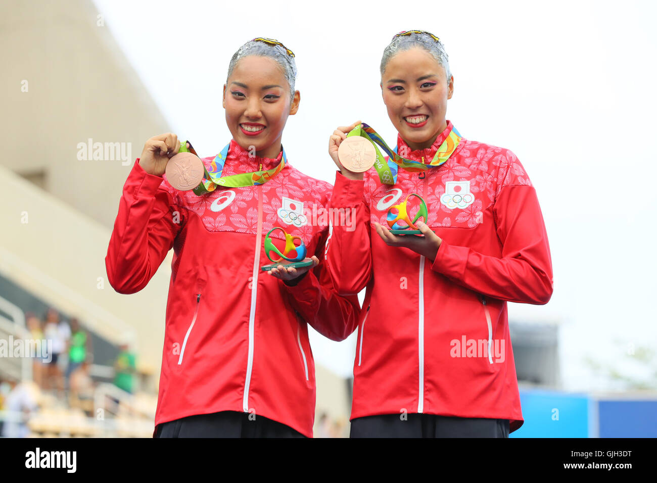 Rio de Janeiro, Brazil. 16th Aug, 2016. Yukiko Inui & Risako Mitsui ...