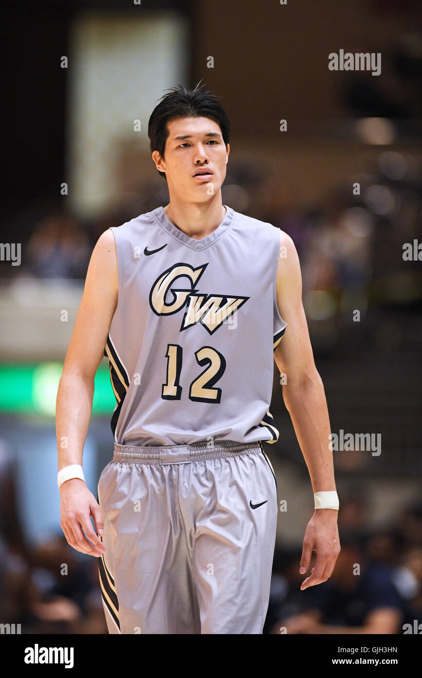 Tokyo, Japan. 16th Aug, 2016. Yuta Watanabe (George Washington ...